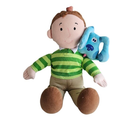 Eden | Toys | Eden Blues Clues Talking Steve Blue Dog Soft Plush Tv Toy ...